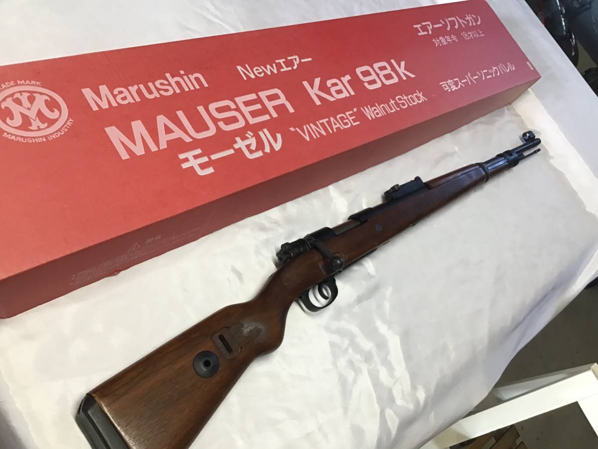 マルシン モーゼル Kar 98k Marushin MAUSER VSR カスタム 作動確認 品(エアガン)｜売買されたオークション情報 ...