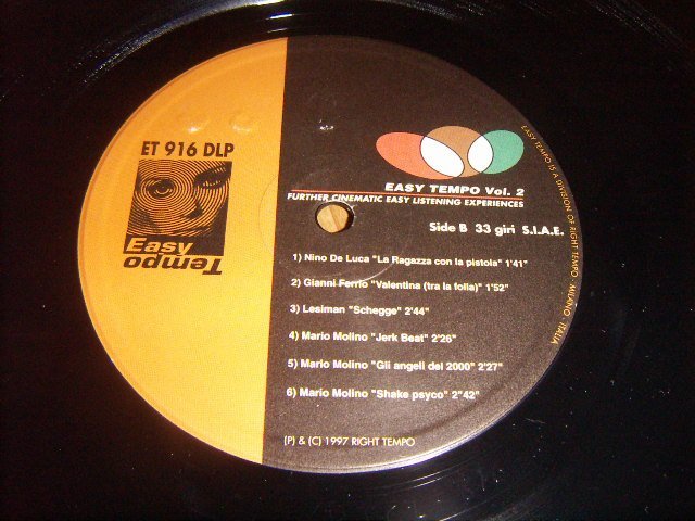 LP：EASY TEMPO VOL.2 THE PSYCHO BEAT :Nino De Luca Piero Umiliani Gianni ...