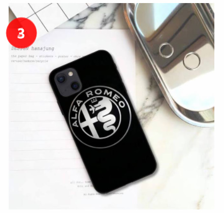 S010 Alfa Romeo iPhoneケース iPhone 11 12 mini 13 pro xs max x 8 7 6s plus ...