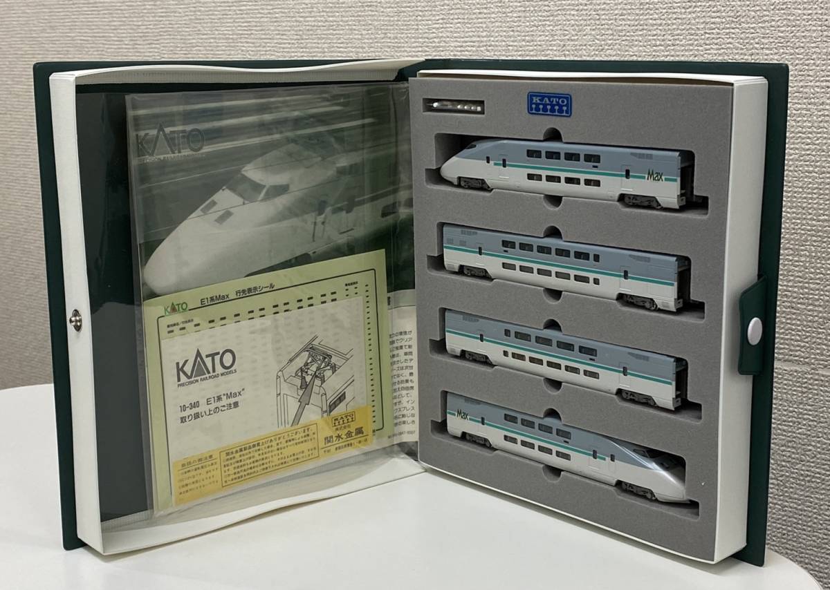 外装良品 Nゲージ KATO カトー 10-340 E1系 MAX E1 SERIES BULLET TRAIN 新幹線 電車 基本セット ...