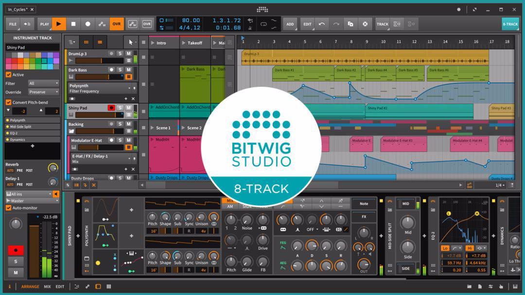 正規品 最新版 DAW Bitwig Studio 8-Track ダウンロード版 Mac/Win(DTM、DAW)｜売買されたオークション情報、yahooの商品情報をアーカイブ公開 ...