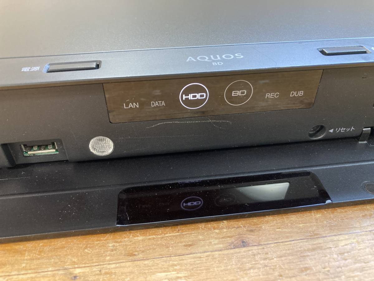 SHARP シャープ AQUOS アクオス HDD BD DVD レコーダー デッキ プレーヤー BD-NT1200 62219(シャープ)｜売買されたオークション情報、yahooの商品情報を ...