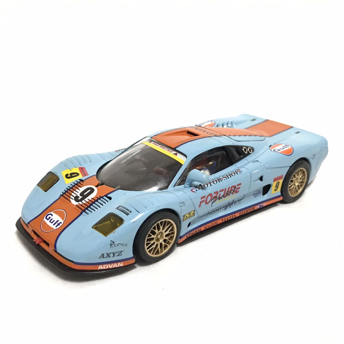 動作未確認 NINCO スペイン製 スロットカー / Mosler MT 900R Gulf / モスラーMT900Rガルフ仕様 スーパーGT ...