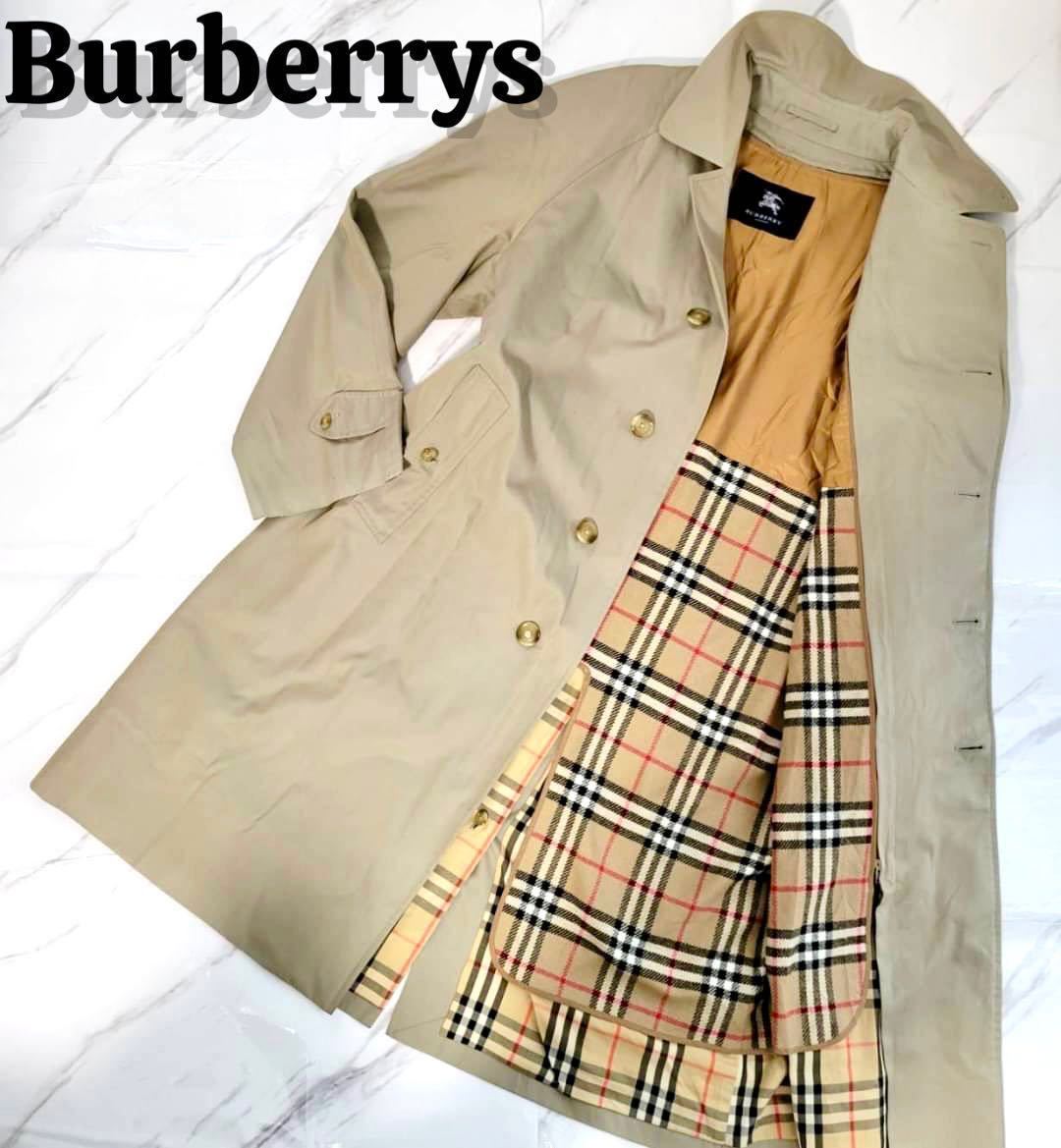 バーバリー ライナー付きステンカラーコート ジャケット ノバチェック XLサイズ相当 Burberrys ロング丈 ラグラン U2(XLサイズ以上)｜売買されたオークション情報、yahooの ...