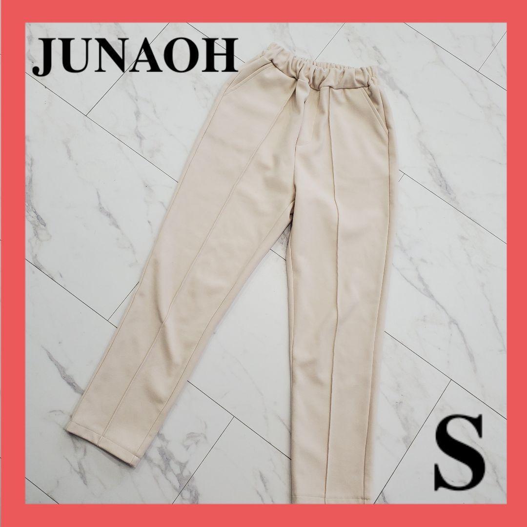 ジュノア イージーパンツ 薄ベージュ S レディース 服 ウエストゴム JUNOAH ジュノア ボトムス パンツ(Sサイズ)｜売買されたオークション情報、yahooの商品情報をアーカイブ公開 ...