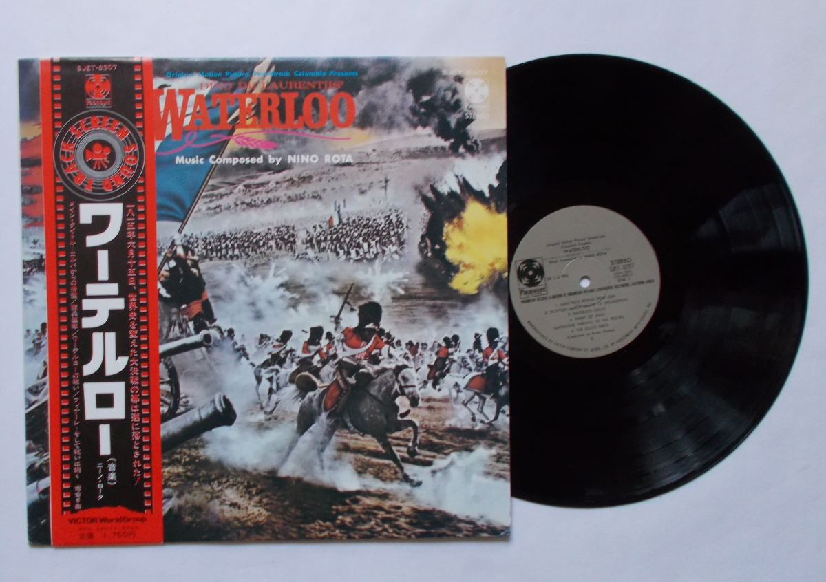 帯付LP 音楽：ニーノ ロータ ”ワーテルロー” SJET-8307(ドラマ)｜売買されたオークション情報、yahooの商品情報をアーカイブ ...