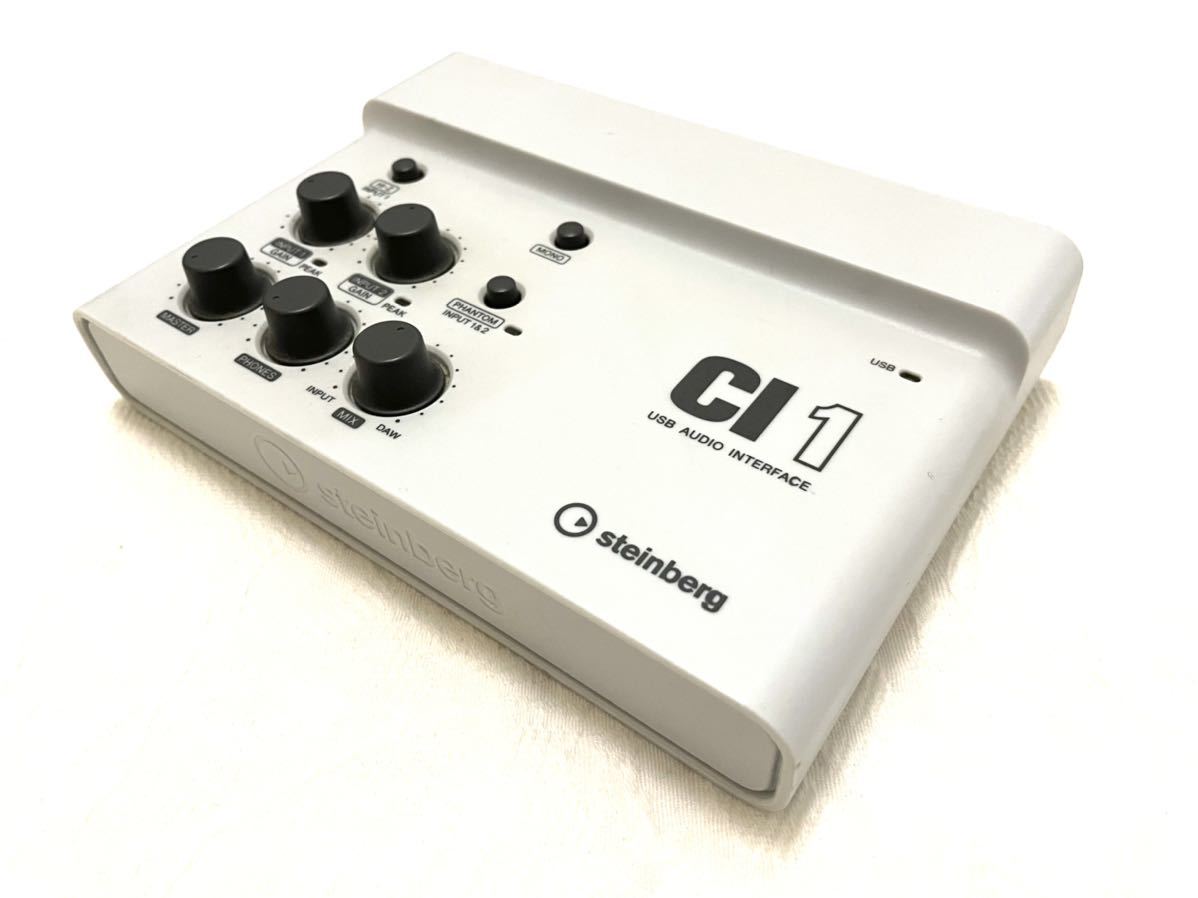 steinberg スタインバーグ cl1 USB オーディオインターフェース Audio interface DTM DAW コンパクト CUBASE YAMAHA 即有(オーディオ ...