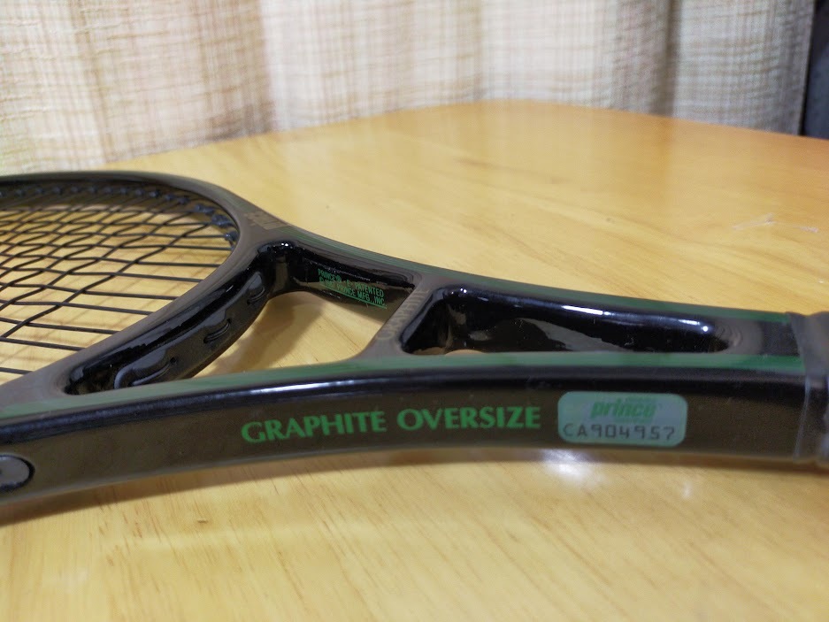 PRINCE GRAPHITE OVERSIZE MADE IN TAIWAN 4本ライン(プリンス)｜売買されたオークション情報、yahooの商品情報をアーカイブ公開 - オークファン ...