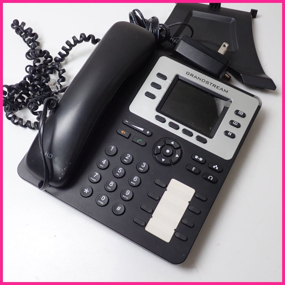 グランドストリーム IP電話機 GXP2130/カラー液晶/PoE BLF搭載/ /ビジネスフォン/ACアダプター スタンド付き&1734000017(ビジネスフォン)｜売買されたオークション ...