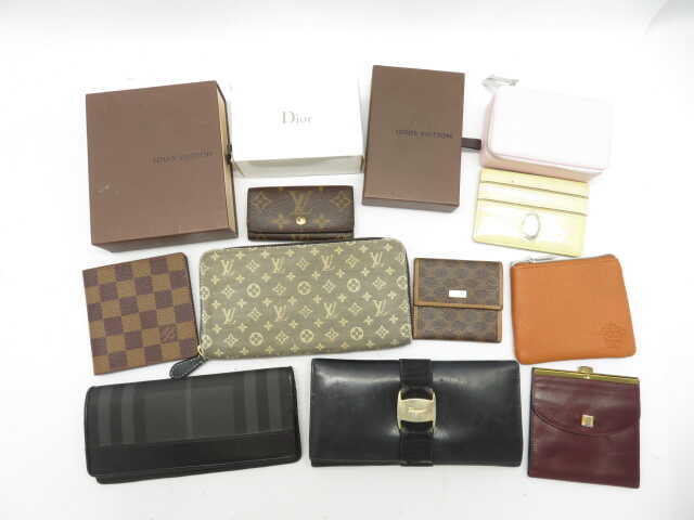 1円 難あり含 ヴィトン フェラガモ ディオール等 キーケース 財布 ジュエリーケース 大量セット BN910(ダミエライン)｜売買されたオークション情報、yahooの商品情報をアーカイブ公開 ...