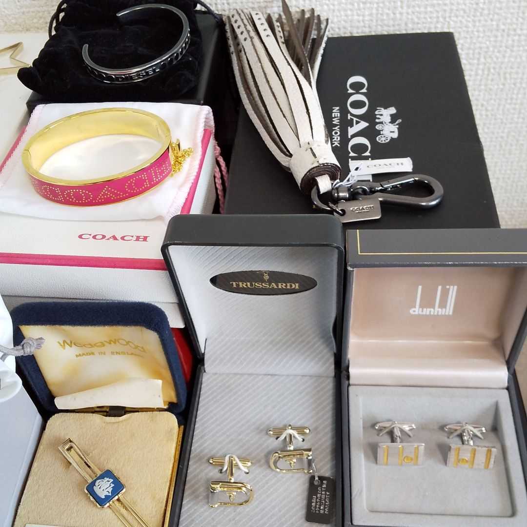 アクセサリーまとめて Folli Follie COACH PANDORA DIESEL 4℃ YSL AGATHA dunhill ...