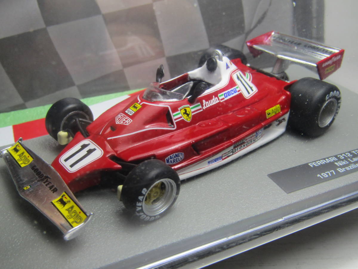 Ferrari 1/43 フェラーリ 312 T2 World Champion Brazilian GP ニキ ラウダ Niki Lauda ...