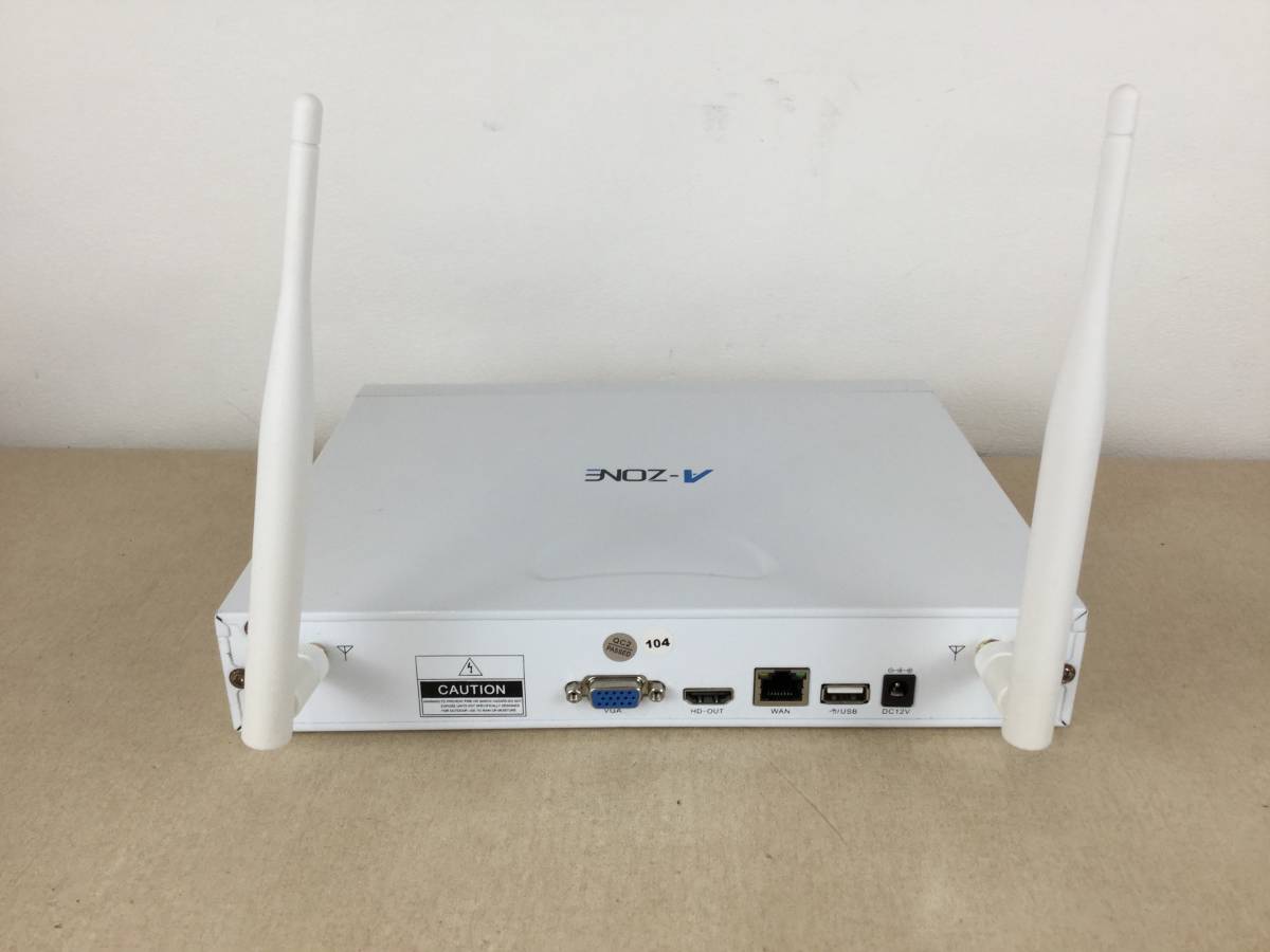T6885 A-ZONE/H.264 Wireless P2P NVR/200万画素NVRレコーダー/SW1080420/ 防犯カメラ ...