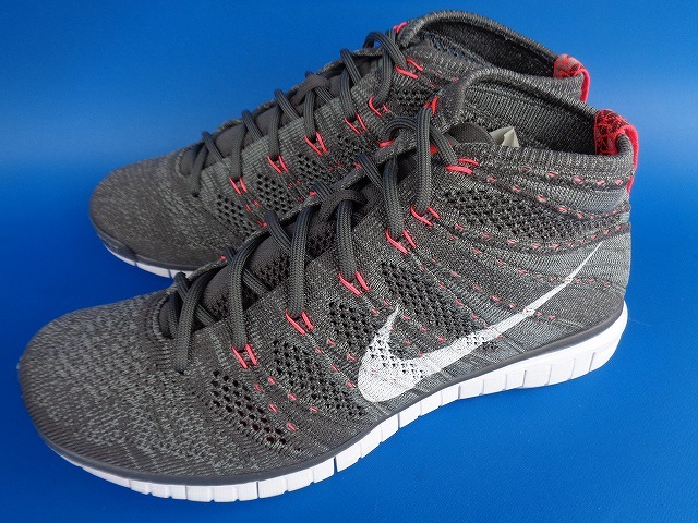 11548 14年製 NIKE FREE FLY KNIT CHUKKA ナイキ フリー フライ ニット チャッカ 25 cm 639700 ...