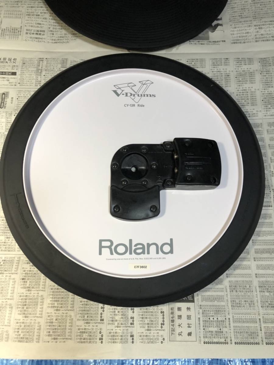 Roland CY-12C + CY-13R 電子ドラム ドラム