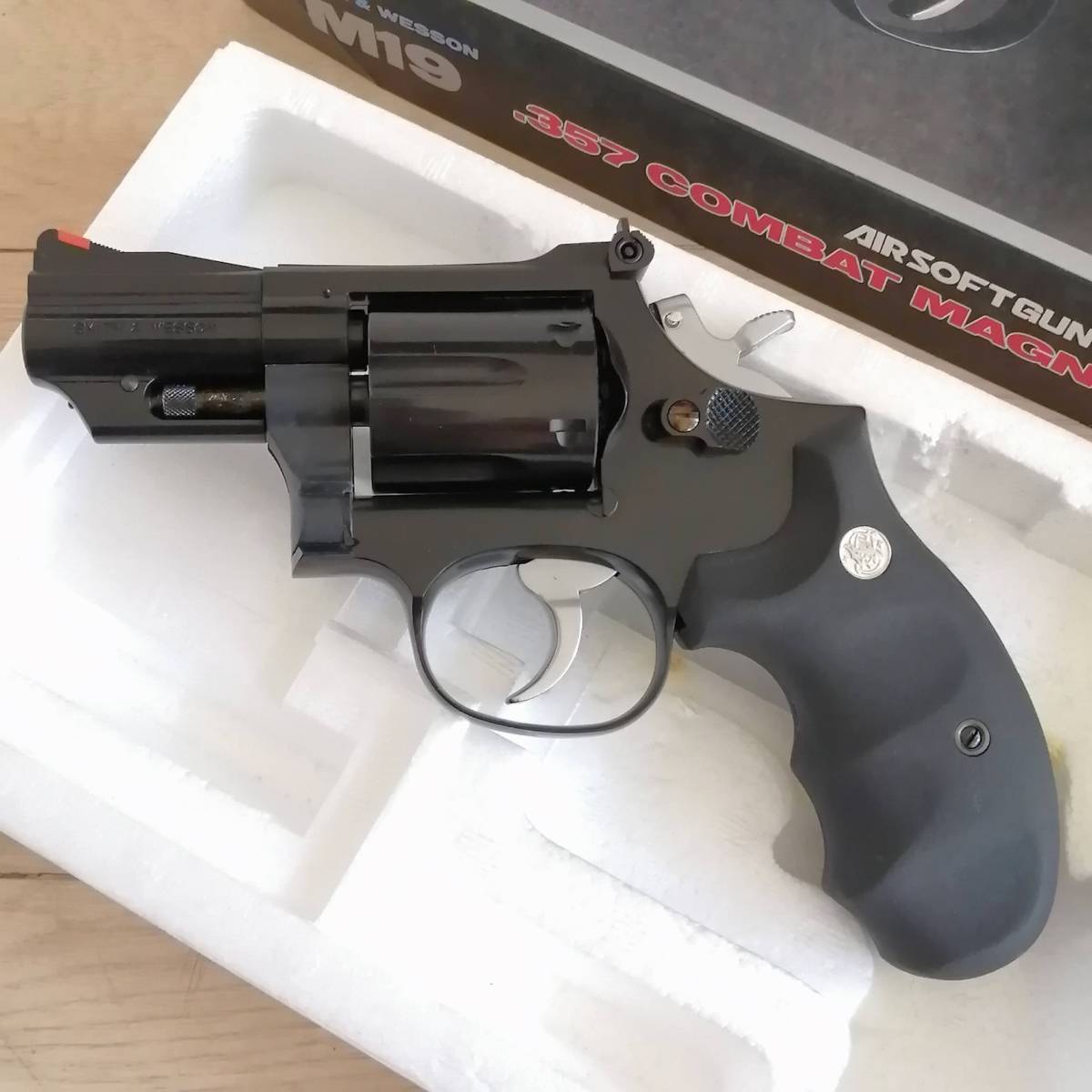 コクサイ S&W M19 .357 コンバット マグナム 2.5インチ ガスリボルバー 現状品(ガスガン)｜売買されたオークション情報 ...