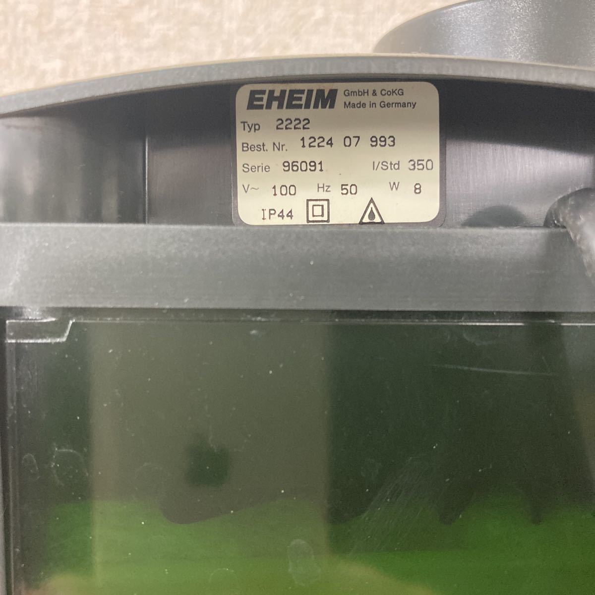 EHEIM エーハイム professionel プロフェッショナル フィルター2222 鑑賞魚用外部フィルター 淡水 海水 両用 8 カ ...