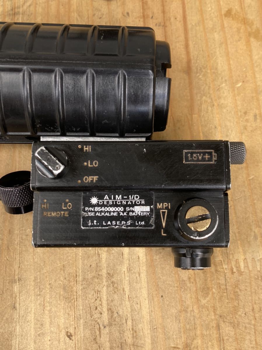 実物 放出品 AIM-1/D M4 G3 peq ブラックホークダウン デルタ delta cag dna m16 ソマリア ptw トレポン ...