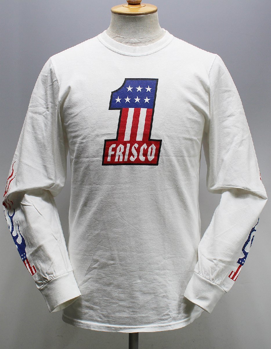 415 CLOTHING 415クロージング FRISCO No.1 L/S Tee / フリスコ 長袖Tシャツ ホワイト size M ...