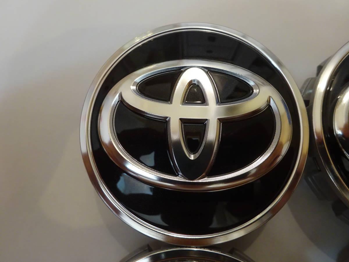 トヨタ純正ホイール センターキャップ 4個 黒 62mm 42603-42130 ヤリスクロス ハリアー アルファード ヴォクシー ノア ...