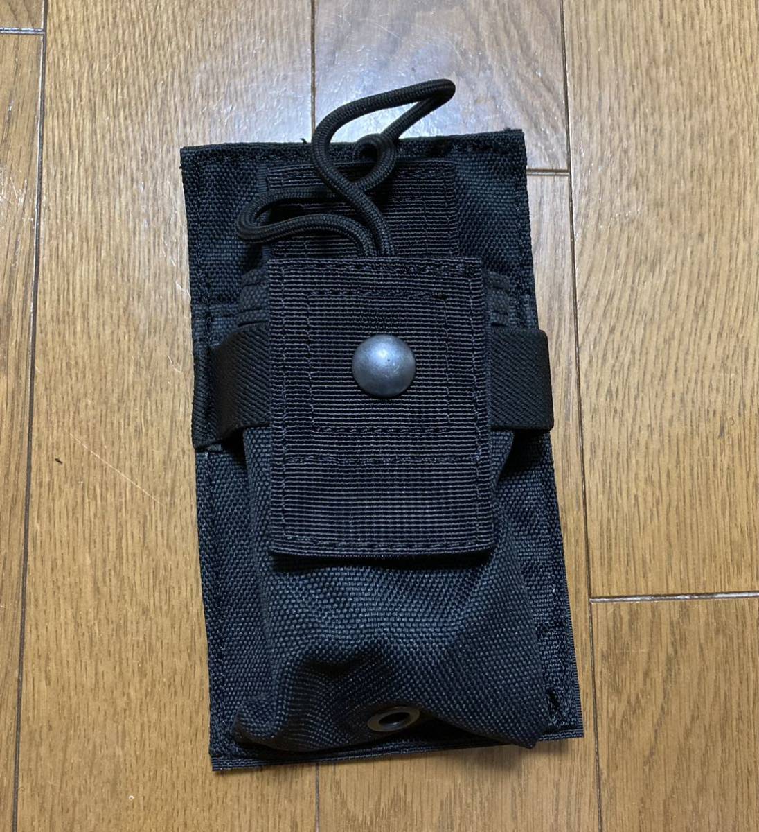PANTAC パンタック LAPD HRM VEST ラジオポーチ レプリカ 無線機 SWAT ナイロン 黒 ブラック ミリタリー 装備 ...