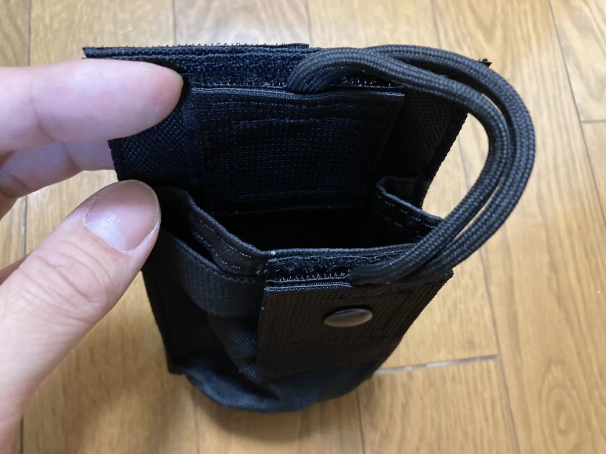 PANTAC パンタック LAPD HRM VEST ラジオポーチ レプリカ 無線機 SWAT ナイロン 黒 ブラック ミリタリー 装備 ...