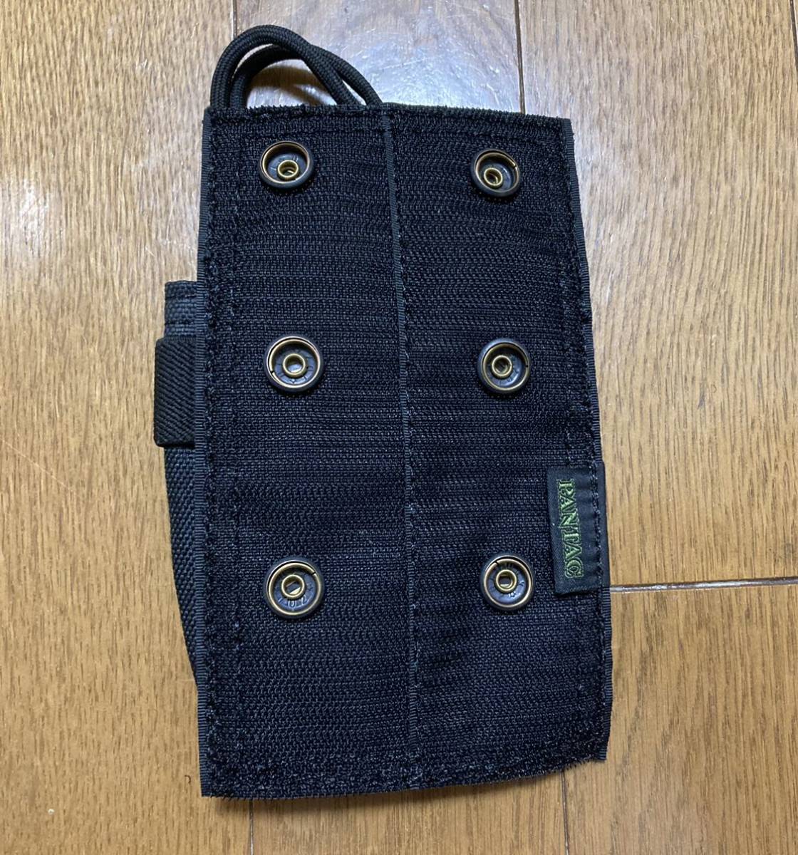 PANTAC パンタック LAPD HRM VEST ラジオポーチ レプリカ 無線機 SWAT ナイロン 黒 ブラック ミリタリー 装備 ...