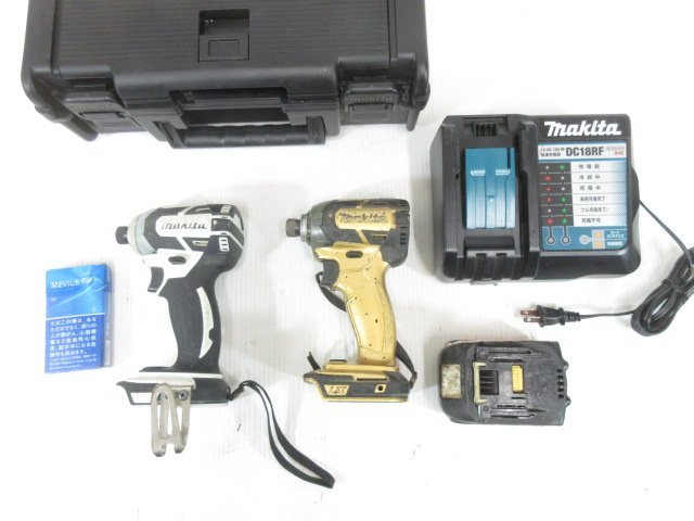 W407 マキタ 18V 充電式 インパクトドライバー TD148D / makita コードレス(本体)｜売買されたオークション情報 ...
