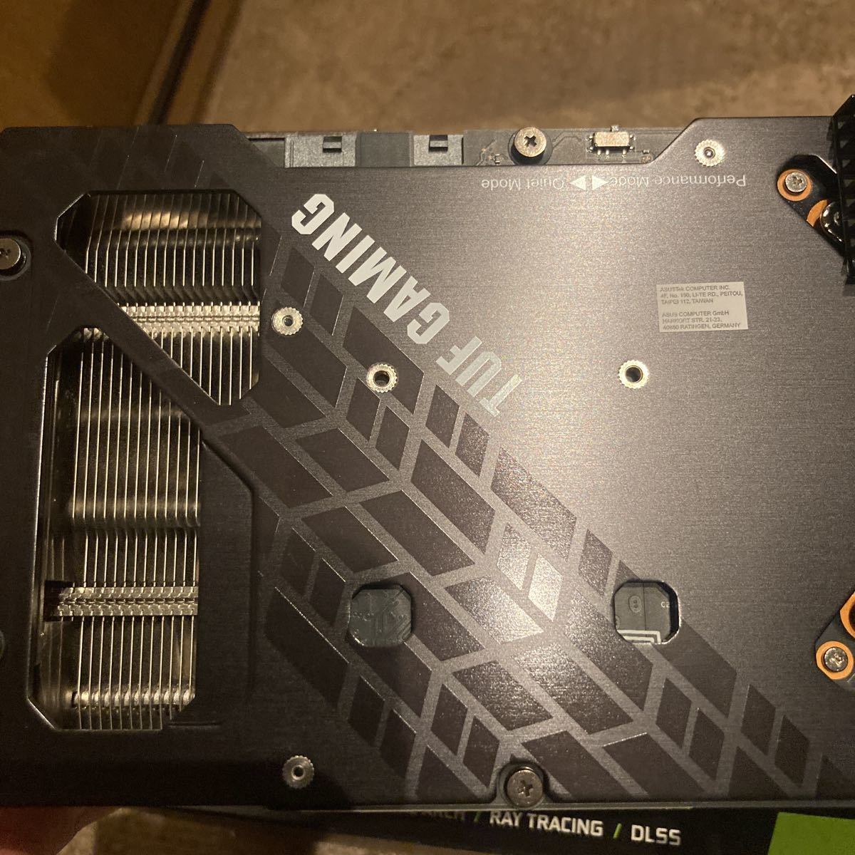 ASUS Tek TUF Gaming NVIDIA GeForce RTX 3080 Ti GPU Tweak II TUF ...