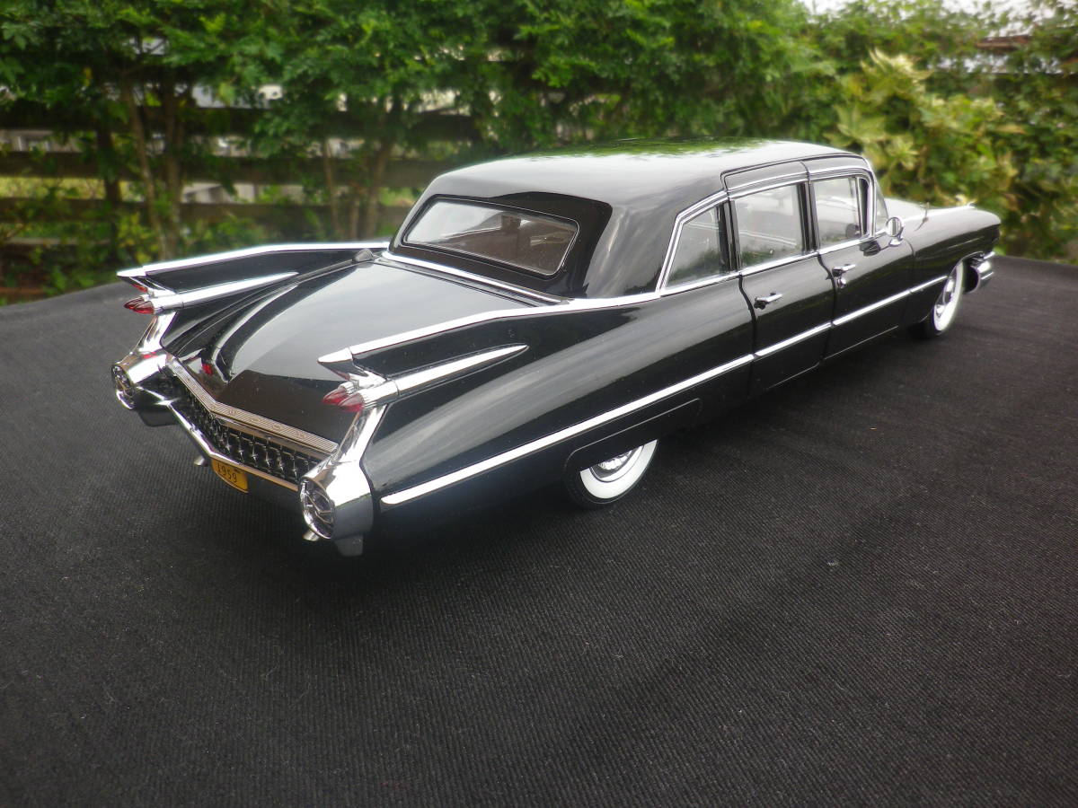 絶版 Sunset Coast 1/18 USA Cadillac キャデラック Series 75 Limousin リムジン 1959 ...