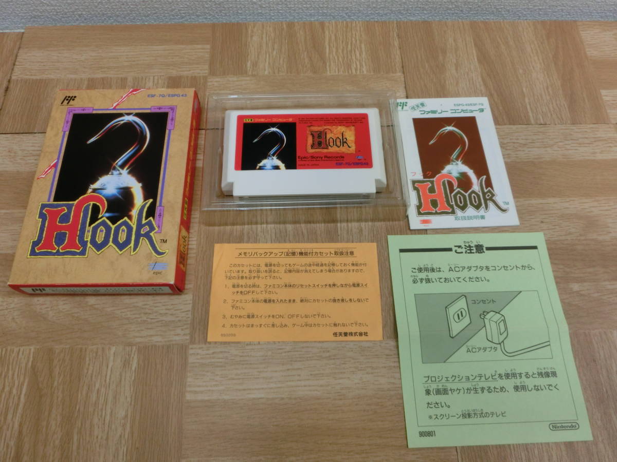 moe/294567/2209/ EPICソニー ファミコンソフト フック Hook/動作未確認(アクション)｜売買されたオークション情報、yahooの商品情報をアーカイブ公開 ...