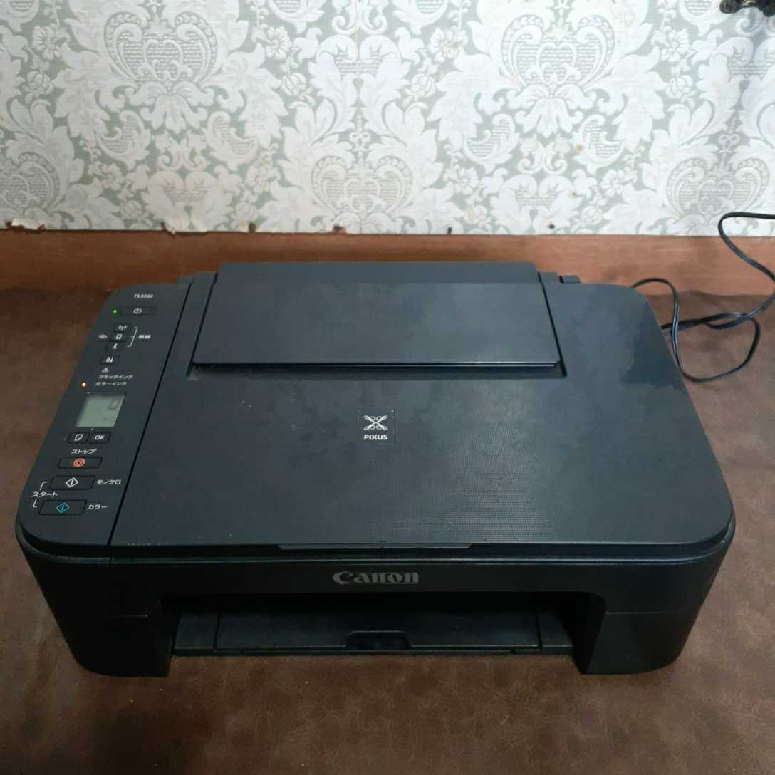 キャノン A4インクジェット複合機 ピクサス TS3330 ブラック プリンタ Wi-Fi対応(キヤノン)｜売買されたオークション情報、yahooの商品情報をアーカイブ公開 - オークファン ...