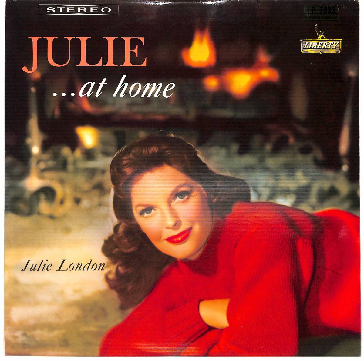 c8209/LP/赤盤/ペラ/ジュリー ロンドン/ジュリー アット ホーム(ボーカル)｜売買されたオークション情報、yahooの商品情報を ...