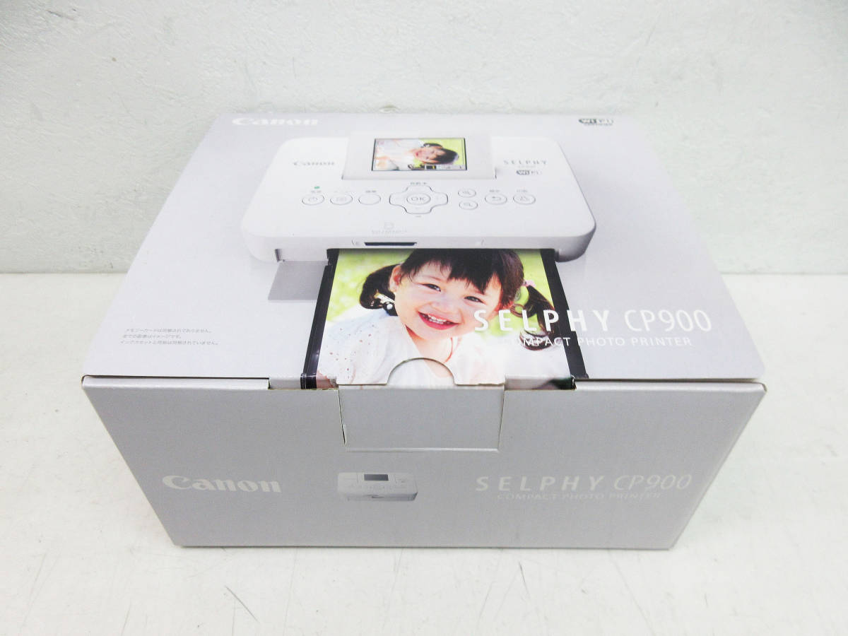 コンパクトフォトプリンター Canon SELPHY CP900 ホワイト Wi-Fi USB メモリーカード対応 キャノン プリンター ...