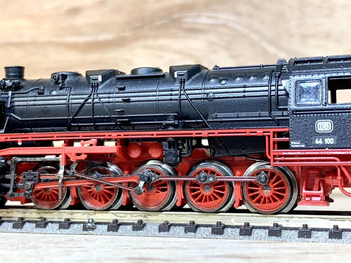 DCC+SOUND MINITRIX Nゲージ 12449 DB ドイツ連邦鉄道 BR44 100 蒸気機関車 EP.III DCCサウンド ...
