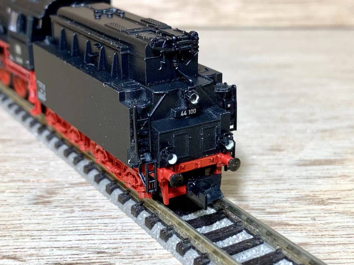 DCC+SOUND MINITRIX Nゲージ 12449 DB ドイツ連邦鉄道 BR44 100 蒸気機関車 EP.III DCCサウンド ...