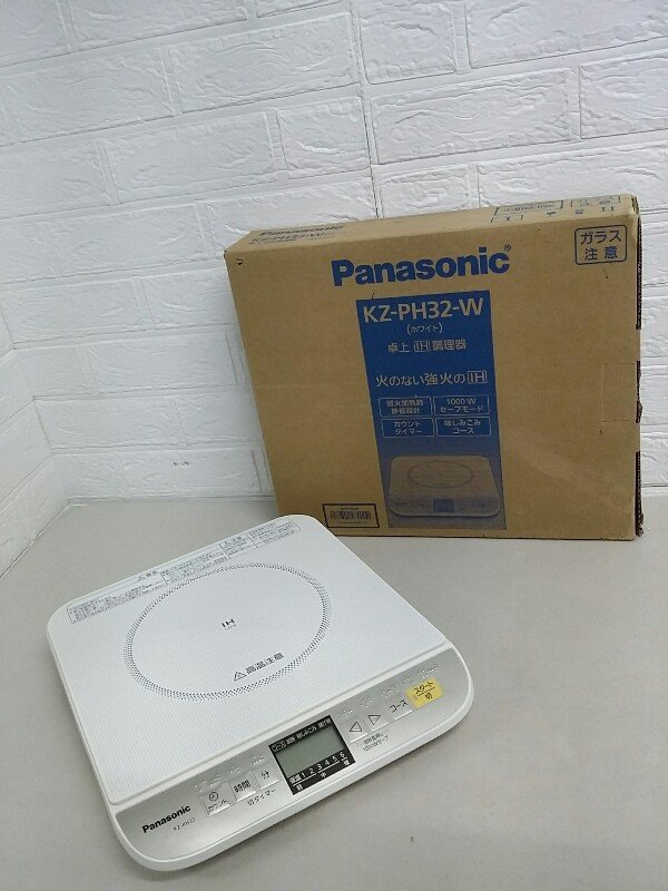 Panasonic パナソニック KZ-PH32 IH調理器 IHクッキングヒーター KZ-PH32-W 2014年(IH)｜売買された ...