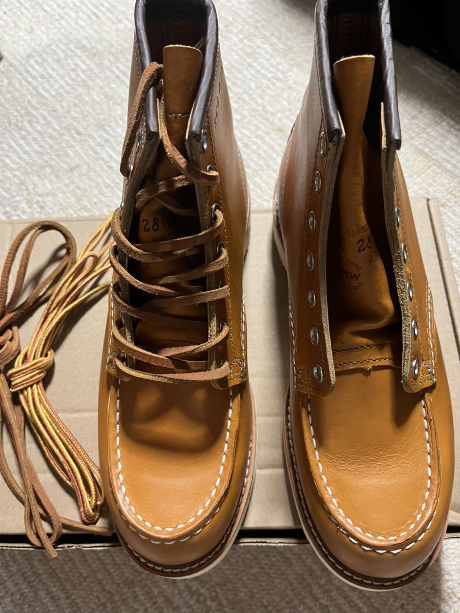 redwing 9875 レッドウィング 限定 廃盤 ゴールドラセット(6.5インチ)｜売買されたオークション情報、yahooの商品情報をアーカイブ公開 - オークファン（aucfan.com）