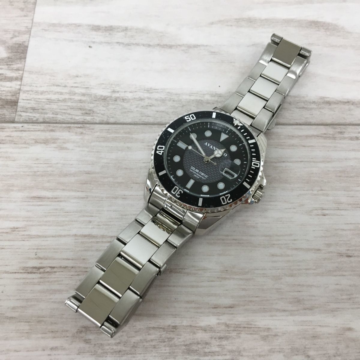 AVANTINO アヴァンティーノ AV-AM284 ソーラー 腕時計 メンズ デイト 稼働品 L7019(3針＋カレンダー)｜売買された ...