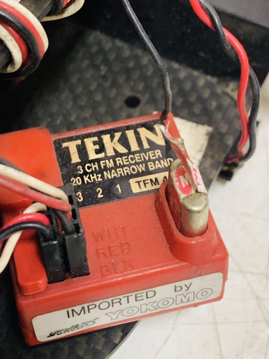 ホビーラジコン TEKIN 3 CH FM RECEIVER 20 KHz NARROW BAND YOKOMO KEYENCE A-919 ...