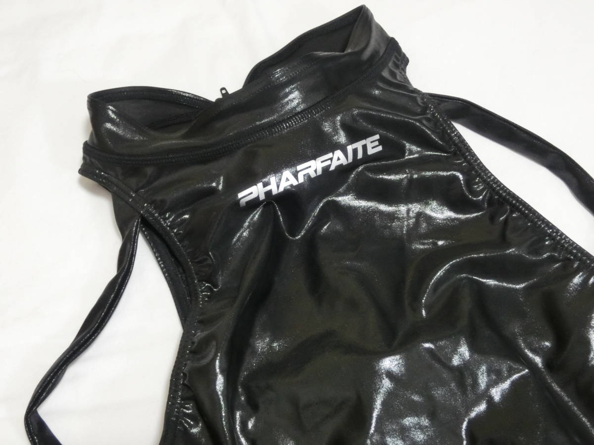PHARFAITE パルフェット PF623 SGS素材 ハイネックバインダー FULLBACK 競泳水着 ブラック XXL(XLサイズ以上 ...