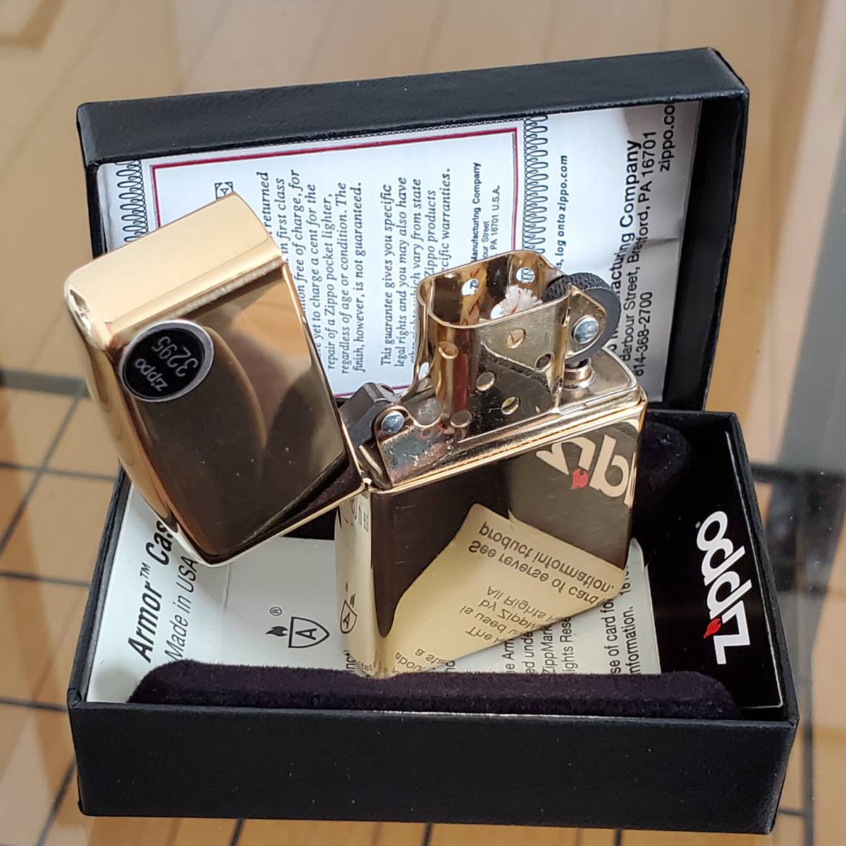 ＃63 YouTube動画有 チューニングZIPPO 169真鍮無垢 Zippo Armor Case ジッポアーマー(その他)｜売買された ...