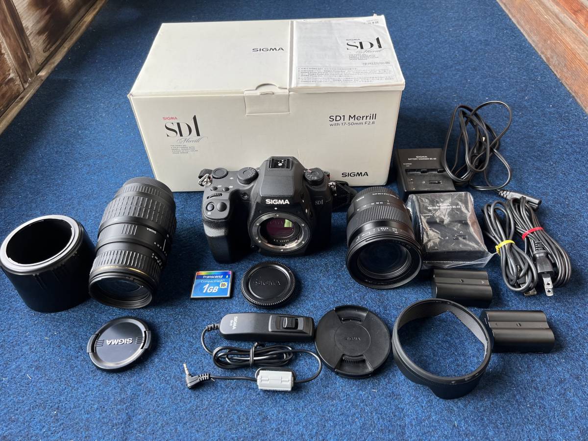 シグマ SD1 Merrill + 17-70mm + 70-300mm セット 極上品(デジタル一眼)｜売買されたオークション情報、yahooの商品情報をアーカイブ公開 - オークファン ...