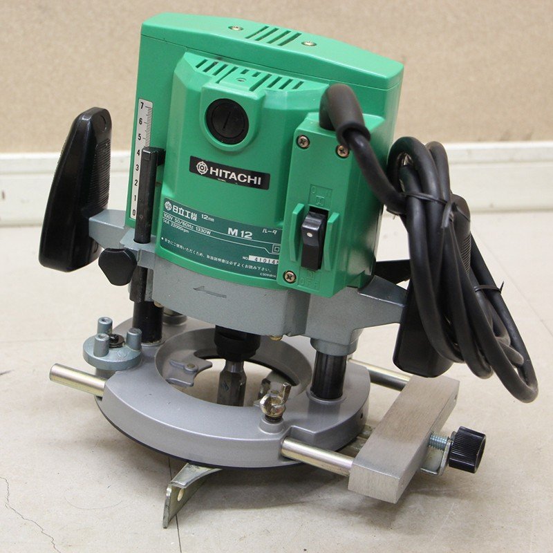 HITACHI 日立工機 12mm ルータ M12 ルーター トリマ(ルーター)｜売買されたオークション情報、yahooの商品情報をアーカイブ ...
