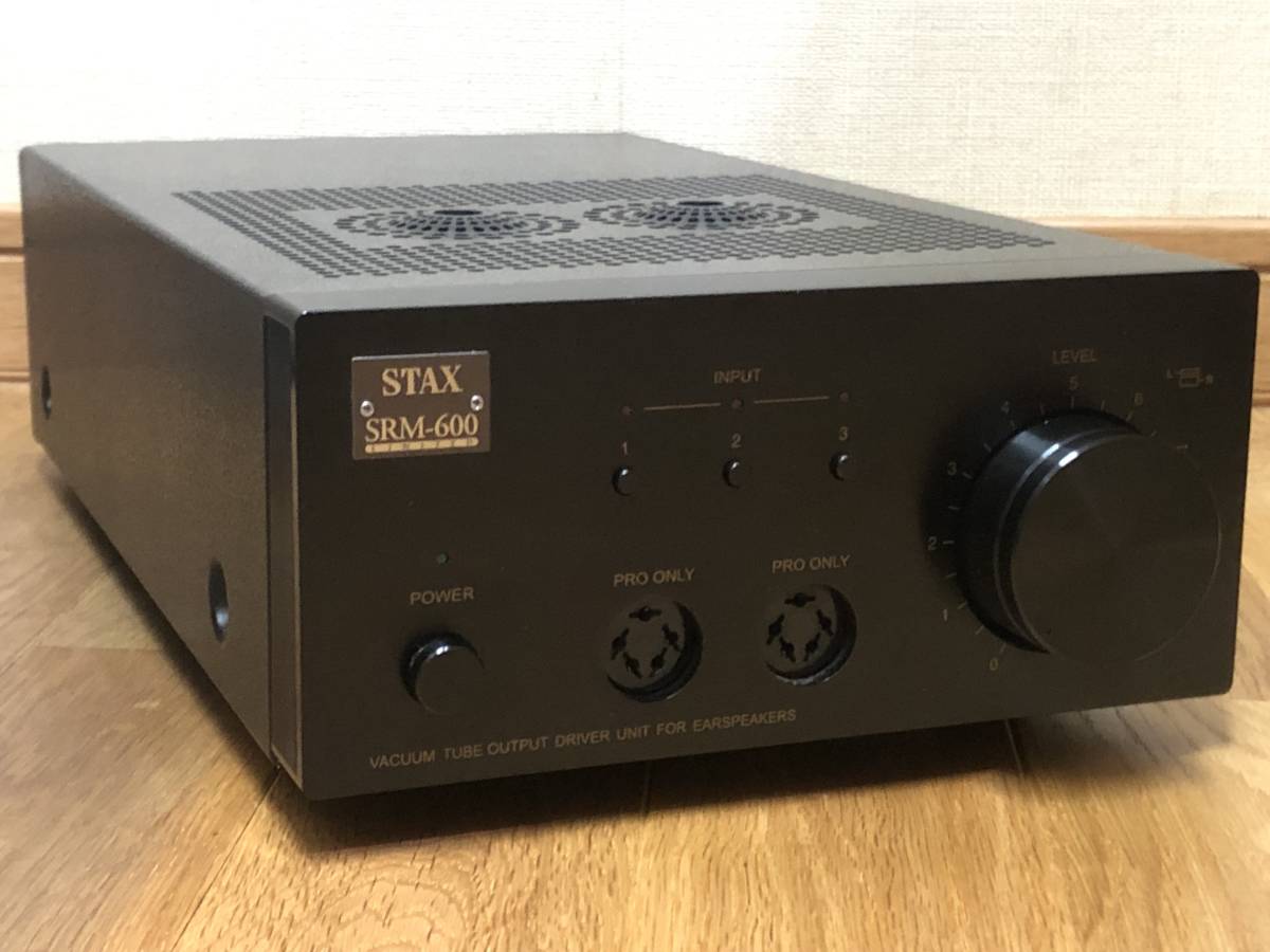 / STAX スタックス SRM-600 Limited 30周年記念=600台/限定MODEL 北欧/JJ ECC99=12BH7のパワー ...