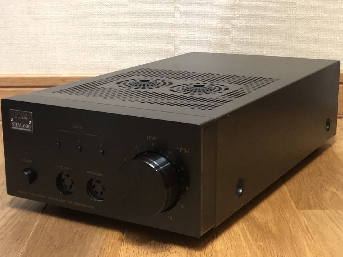 / STAX スタックス SRM-600 Limited 30周年記念=600台/限定MODEL 北欧/JJ ECC99=12BH7のパワー ...