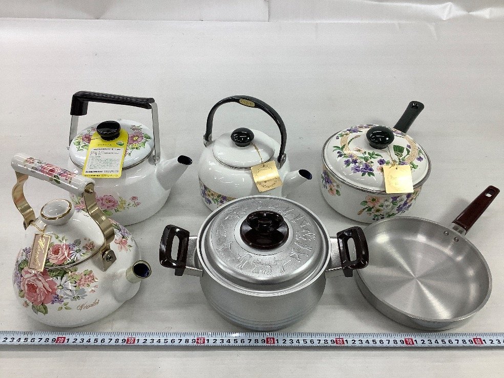 象印 ホーロー 鍋 EJIRY ケトル 他 まとめ 昭和 レトロ ACBF 品(その他)｜売買されたオークション情報、yahooの商品情報をアーカイブ公開 - オークファン（aucfan.com）