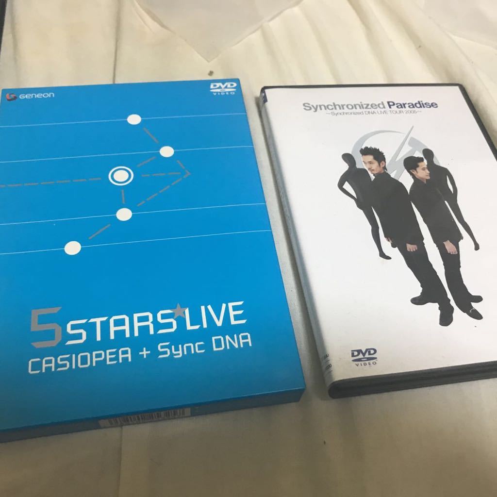 DVD casiopea -Sync DNA 5STARLIVE Stnchronized DNA LIVE 2組セット 神保彰(フュージョン)｜売買されたオークション情報、yahooの商品 ...