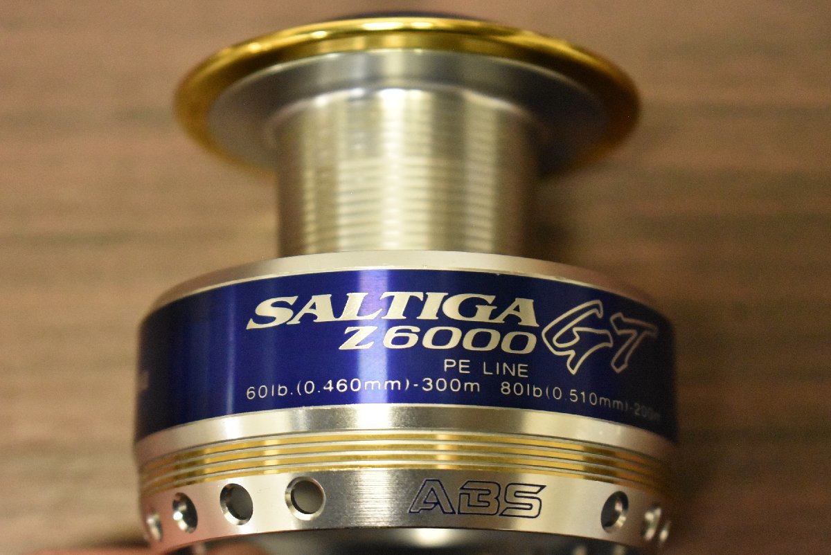 モデル 1スタ ダイワ ソルティガZ 6000 GT スプール DAIWA SALTIGA カスタム スプール オフショア 釣り CKN_O1 ...