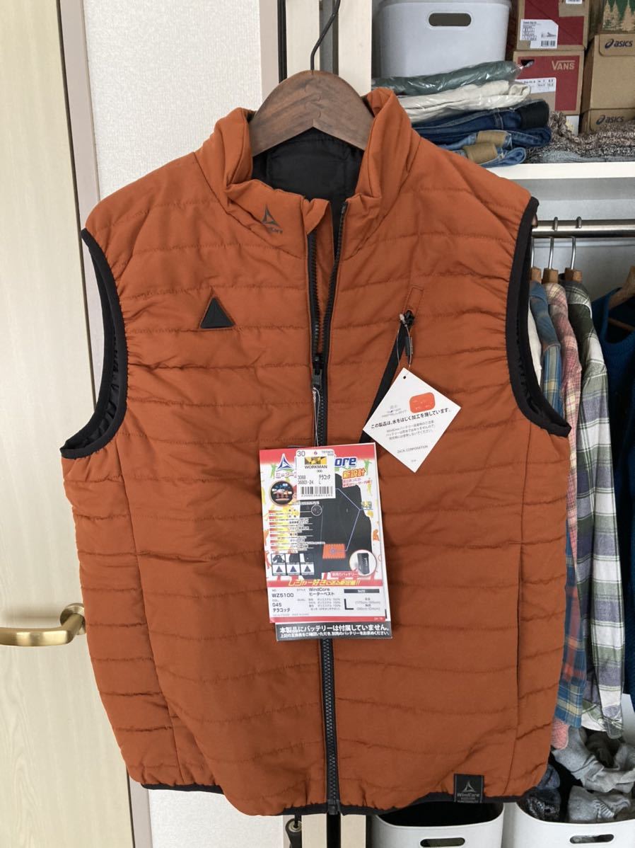 WindCore ヒーターベスト 2021年モデル Lサイズ ウインドコア ワークマン 防寒(防寒服)｜売買されたオークション情報、yahooの商品情報をアーカイブ公開 - オークファン ...